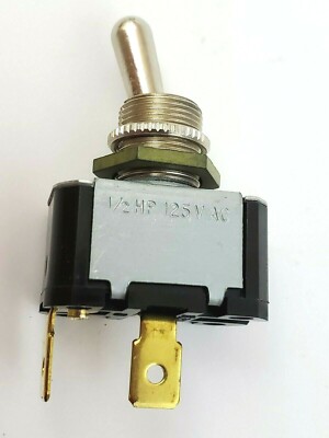 Eaton 7501K15 Toggle Switch SPST 2 Position On-Off 10A/250V 15A/125V 3/ ...