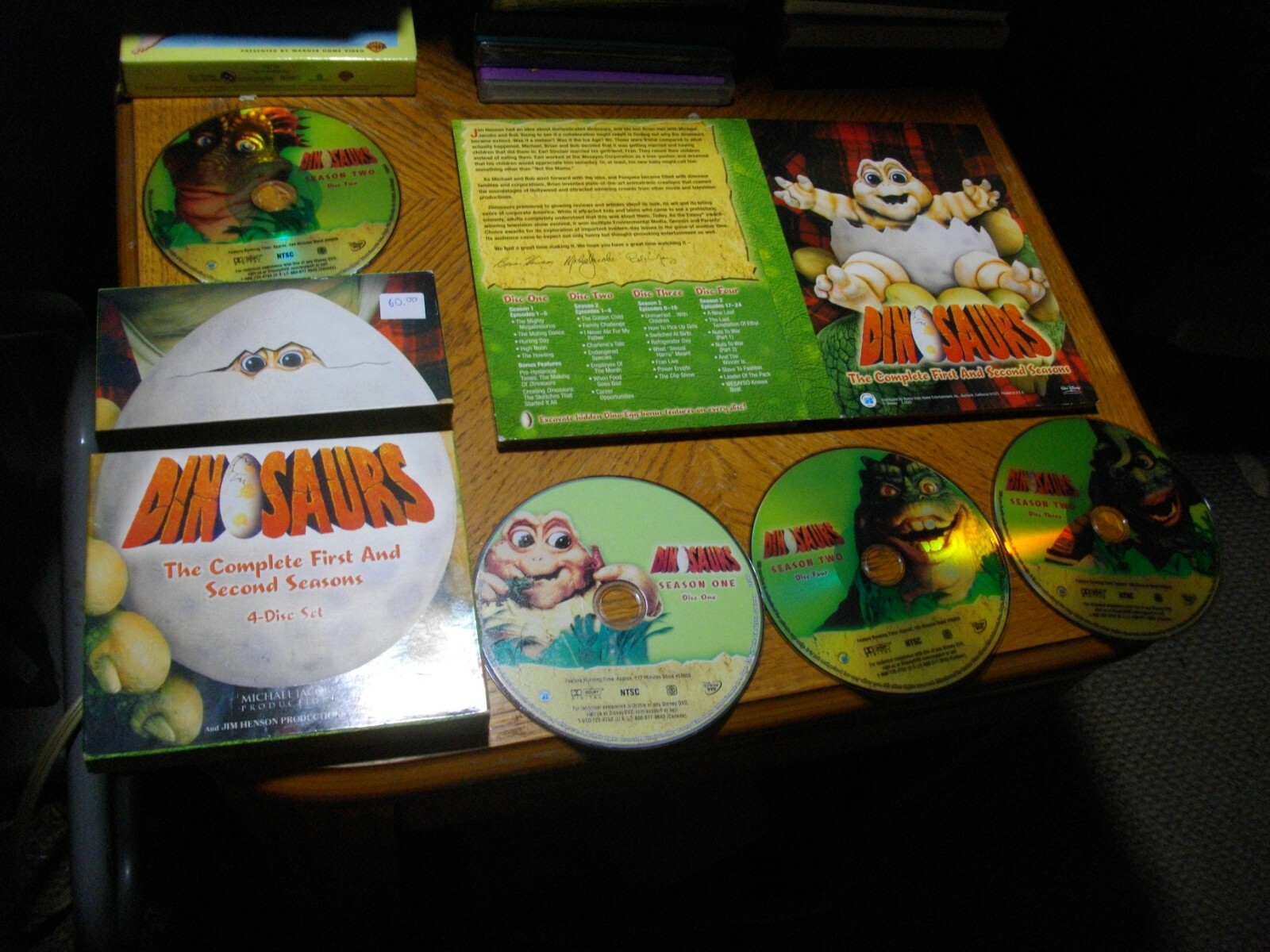 Dinosaurs - The Complete First and Second Seasons (DVD, 2006, 4-Disc ...