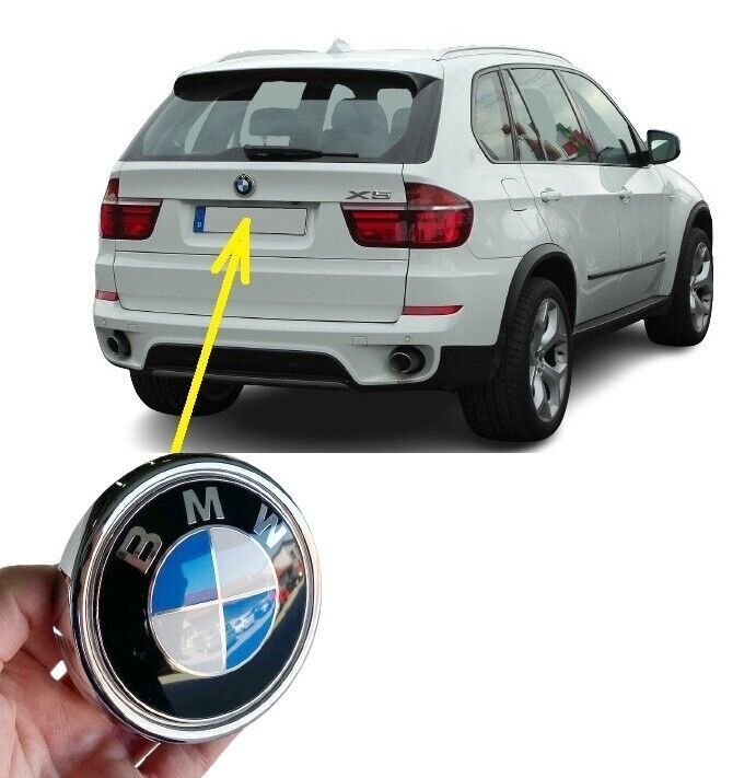 BMW X5 Rear Trunk Lid Door Emblem Logo Badge Sign 51147157696 OEM A1 ...