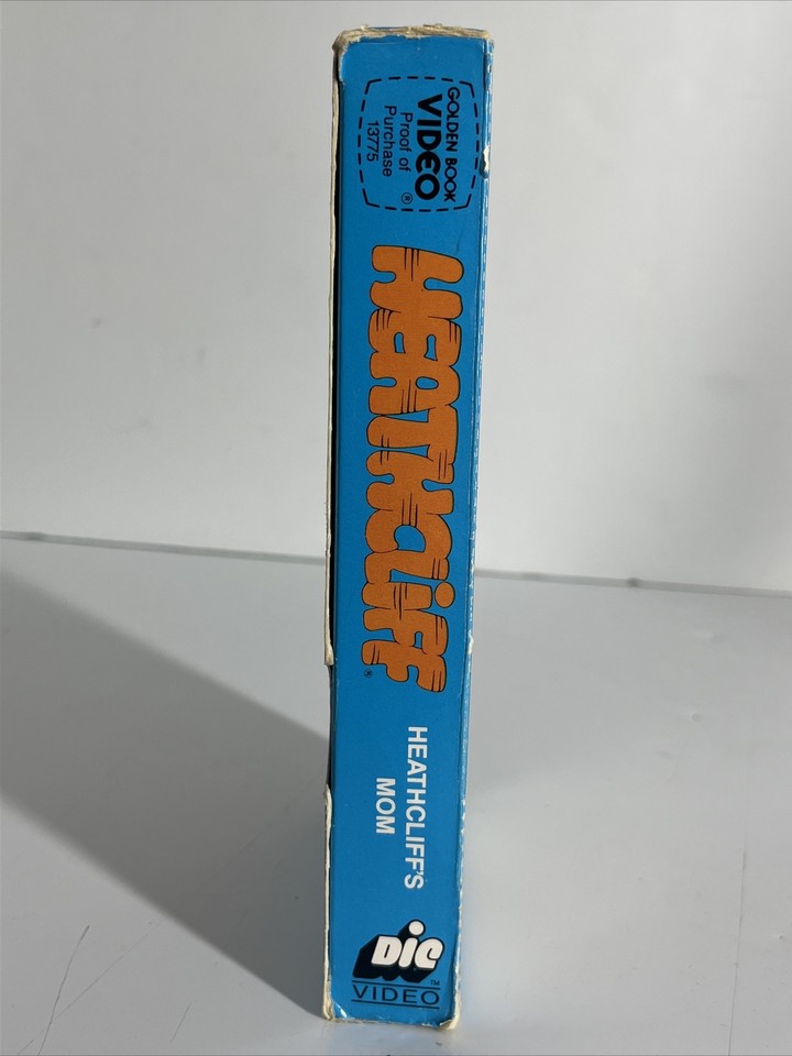 Heathcliff Heathcliff's Mom VHS DIC Video 3 EPISODES Golden Book Video ...