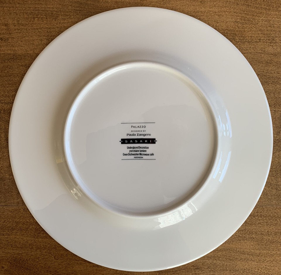 SASAKI Palazzo Dinner Plate by Paula Zanger | eBay