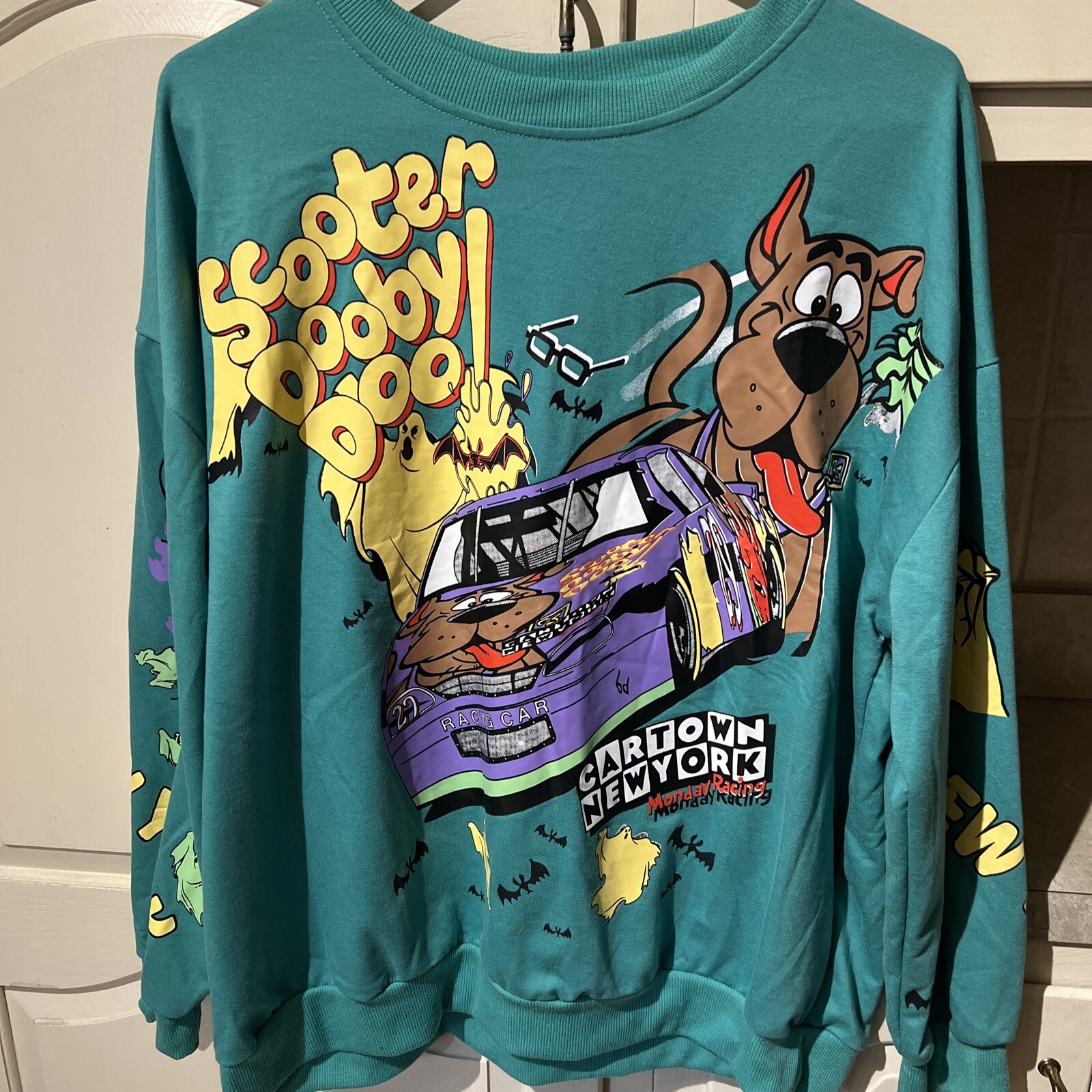 Scooby Doo Wacky Racing shirt Cartoon Network NASCAR … - Gem