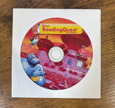 Disney's Reading Quest with Aladdin PC Game CD-ROM | eBay