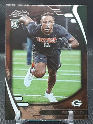 ERIC STOKES 2021 ABSOLUTE ROOKIE PACKERS GEORGIA BULLDOGS G1 | eBay