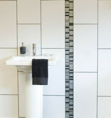 Ceramic Glaze Bumpy / Flat White Gloss / Matt Tiles Bathroom & Kitchen ...
