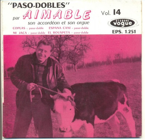 AIMABLE Vinyle 45T EP Pasos-Dobles Vol 14 COPLAS - ESPANA CANI -VOGUE ...