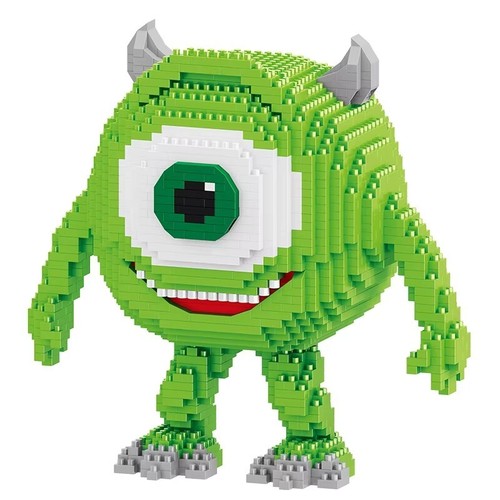 Monsters Inc Mike Wazowski 5+CM Lego Building Blocks DIY Kit Puzzle No ...