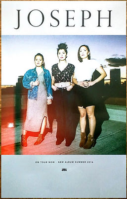 JOSEPH I'm Alone, No You're Not Ltd Ed RARE Tour Poster +BONUS Indie ...