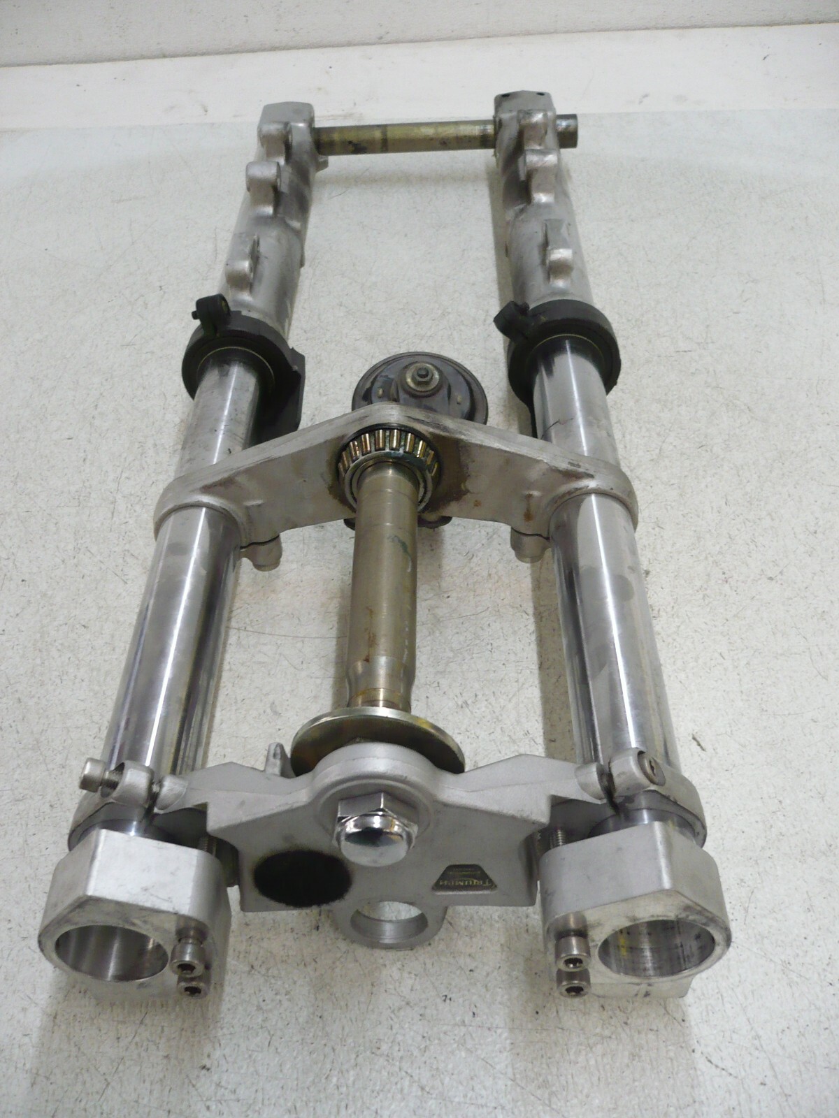 TRIUMPH 99 00 01 SPRINT ST 955I FRONT FORKS TUBES + TRIPLE TREES + AXLE ...