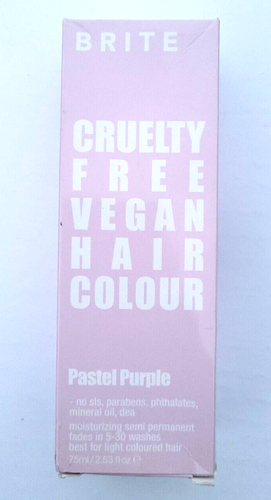 Brite Cruelty-free Vegan Hair Colour Pastel Purple NEW 2.53 FL oz Semi ...