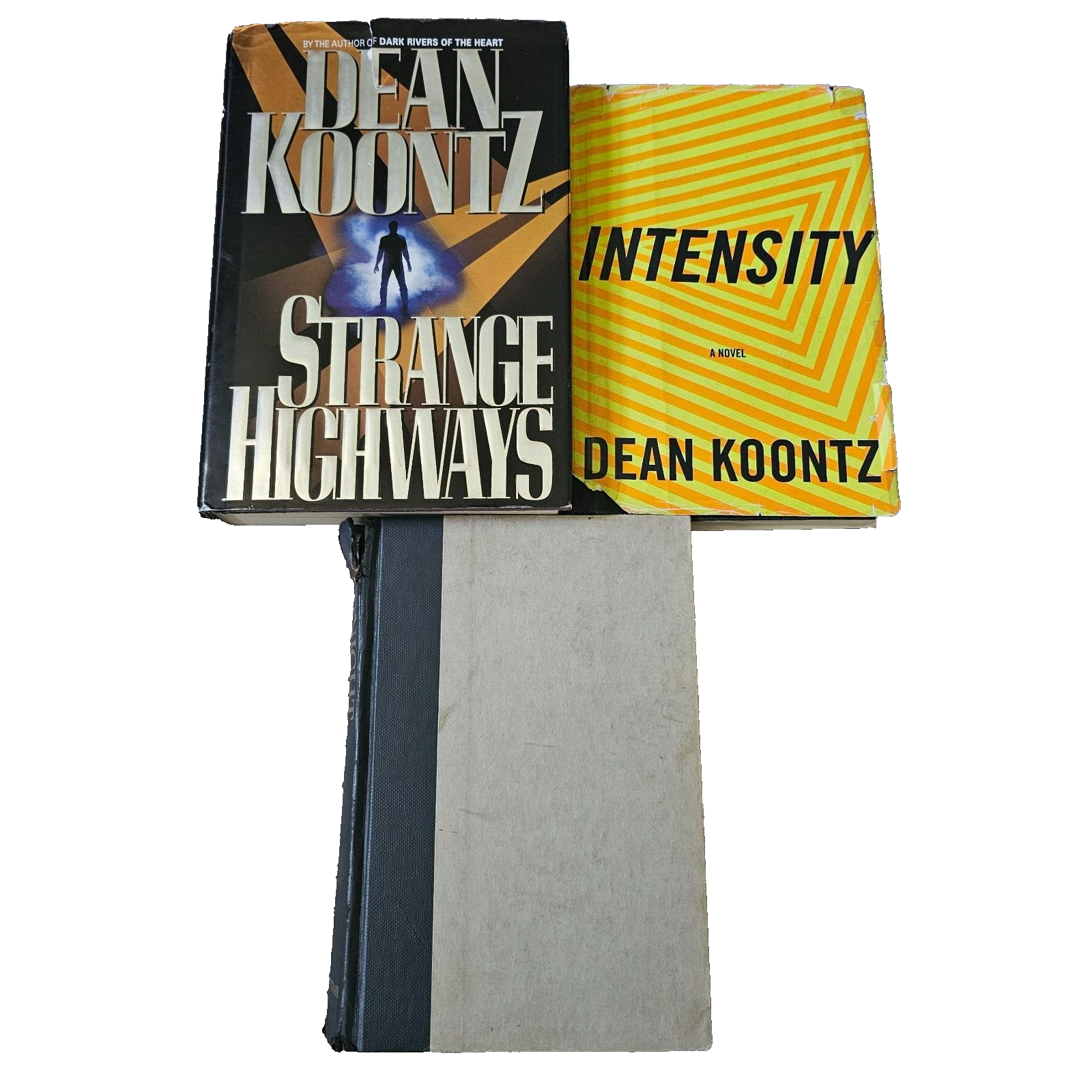LOT OF 3 DEAN KOONTZ Books HARDCOVER STRANGE HIGHWAYS MIDNIGHT ...