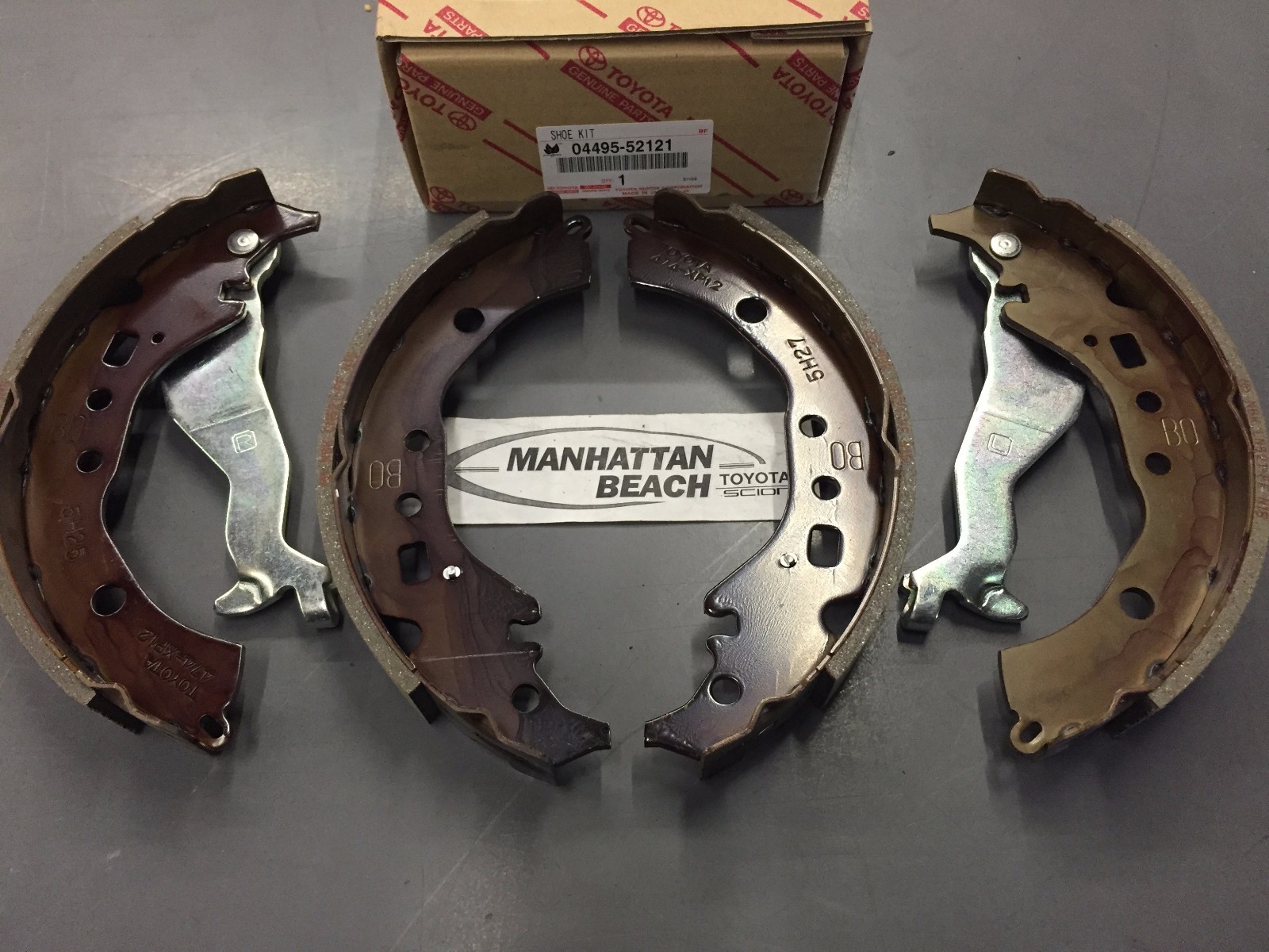 09-13 JAPAN BUILT COROLLA ,12-19 PRIUS C Rear Brake Shoes 04495-52121 ...