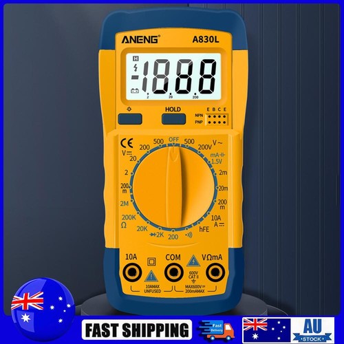 A830L Digital Multimeter Amper Gauge Buzzer Measuring Instruments ...