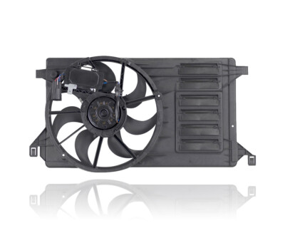 Dual Radiator Condenser Fan Assembly For 10-13 Mazda Mazda3 2.0/2.3/2 ...