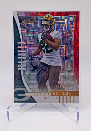 2019 Panini Absolute - Rookie Red Squares #157 Dexter Williams /100 (RC ...