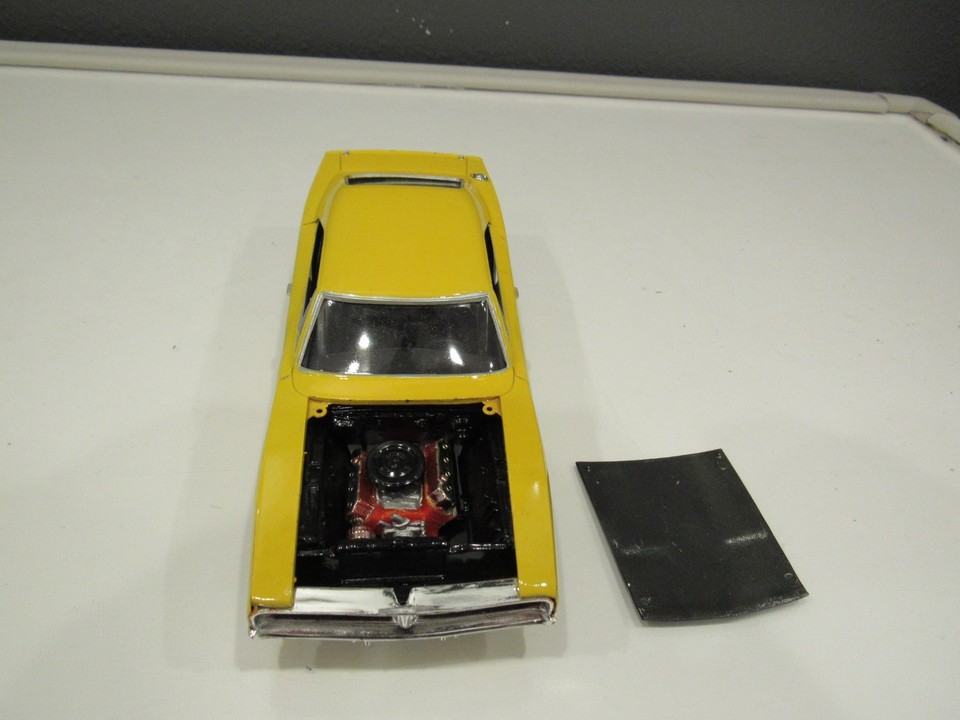 1969 Mopar Dodge Charger tubbed custom Car model Kit 1/25 Built vintage ...