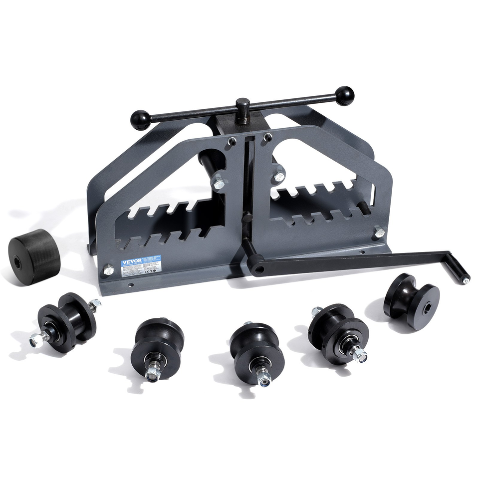 Tube Roller Bender Max 1-1/2" Manual Tube Pipe Roller Bender with 6 ...