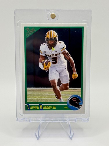 Luther Burden III #6 2025 Panini Score Anniversary Rookie (RC) Chicago ...