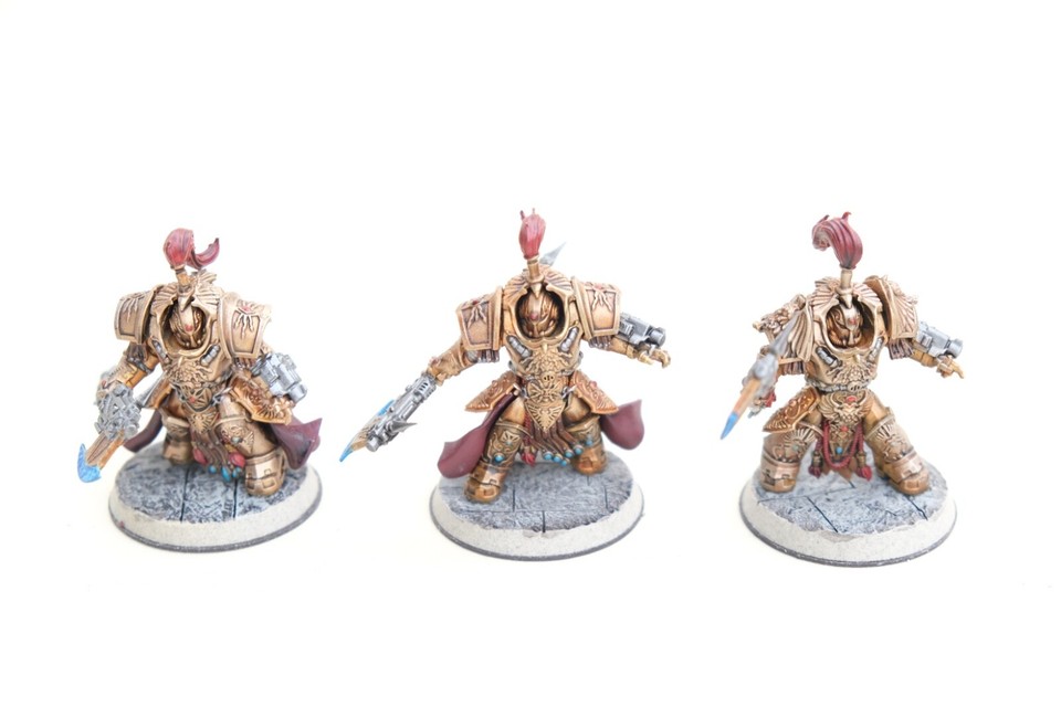 Warhammer 40K Adeptus Custodes Painted 3000 Points | eBay