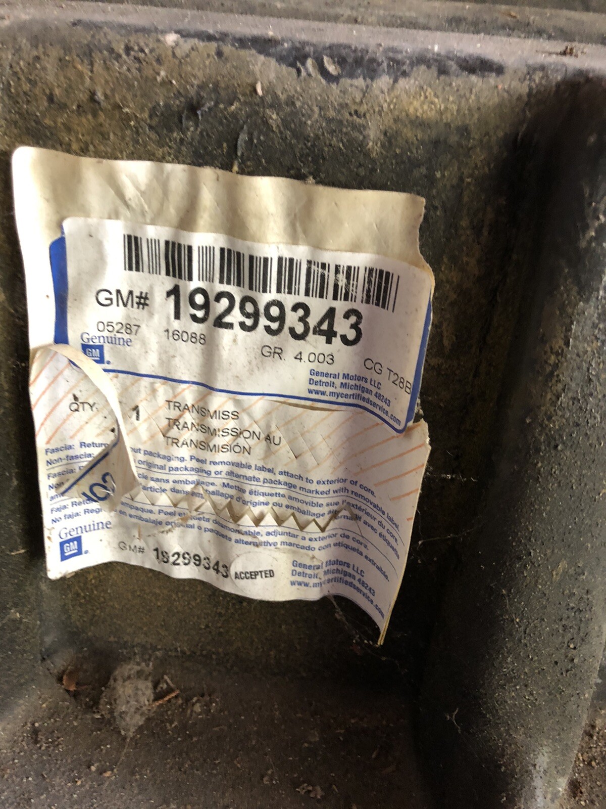 Remanufactured GM Transmission 19299343 | eBay