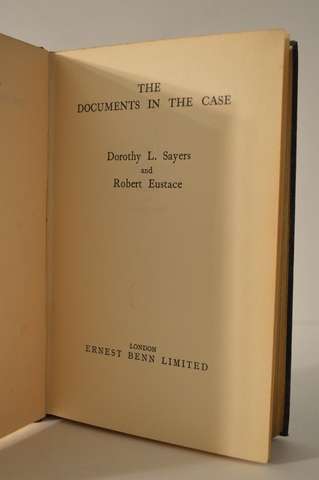 Documents in the Case Dorothy Sayers & Robert Eustace 1st Edition HC | eBay