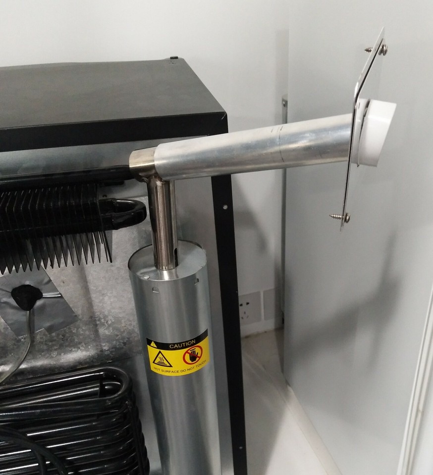 Smaf Gas Flue Vent Kit Exhaust Chimney For Camper Van Motorhome LPG ...