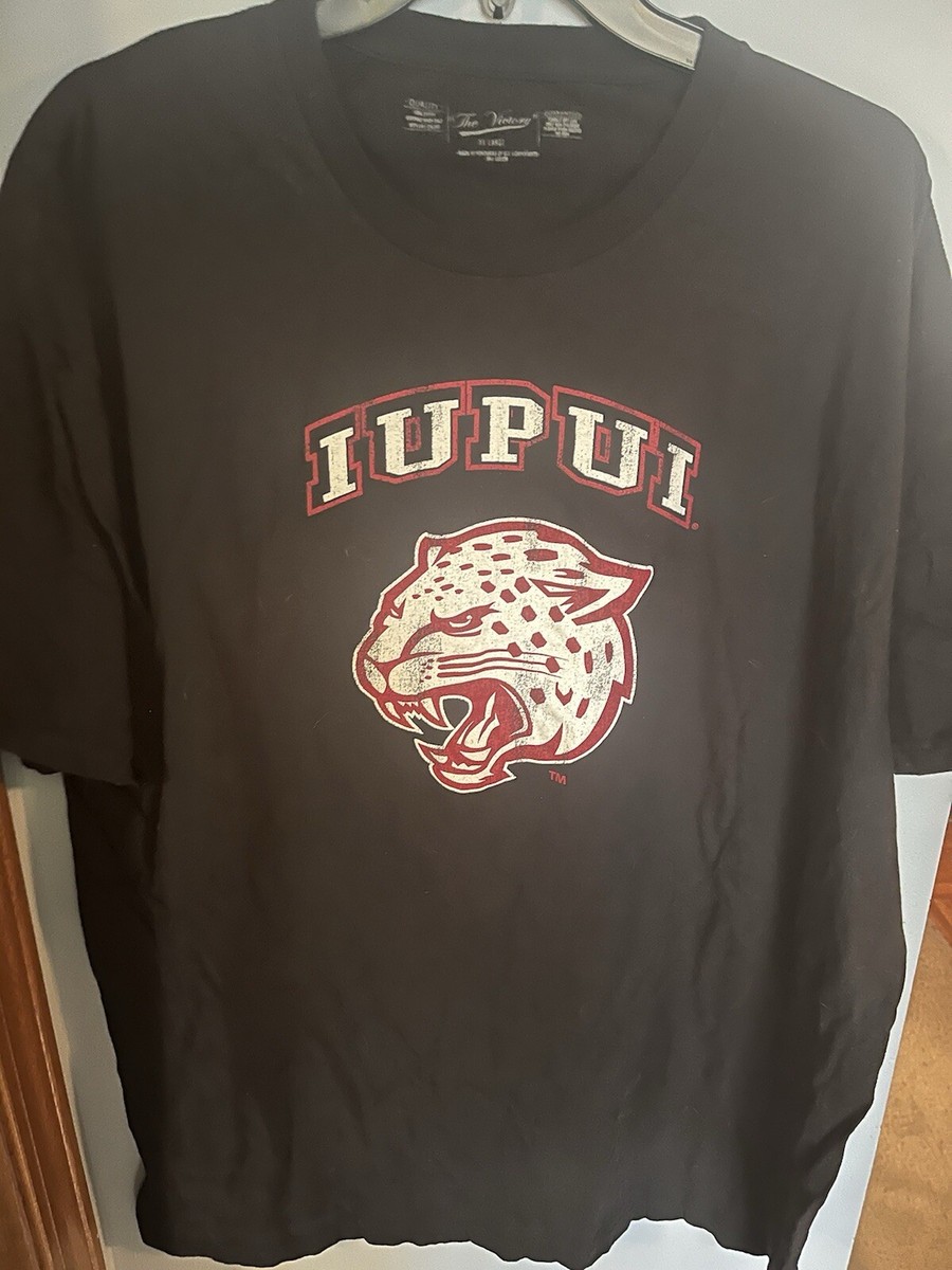 Iupui Jaguars Logo Colosseum Men's Colosseum Crimson Iupui Jaguars