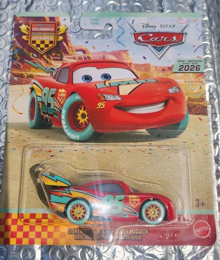 New Disney Pixar Cars Race To Celebrate LIGHTNING McQUEEN (LMQ) 2026 ...
