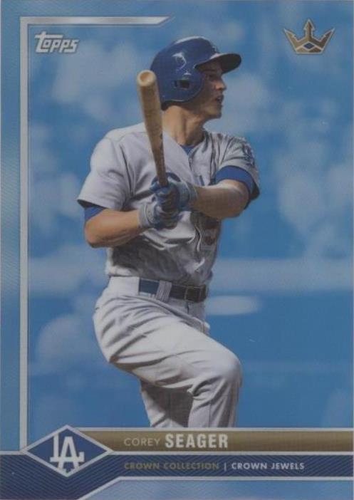 2022 Topps X Bobby Witt Jr. Crown Collection - Crown Jewel Corey Seager ...