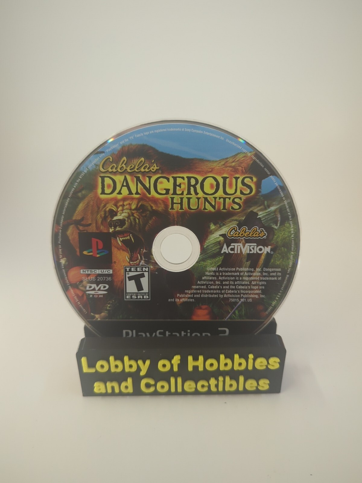 Cabela's Dangerous Hunts (Sony PlayStation 2, 2005) Disc Only | eBay