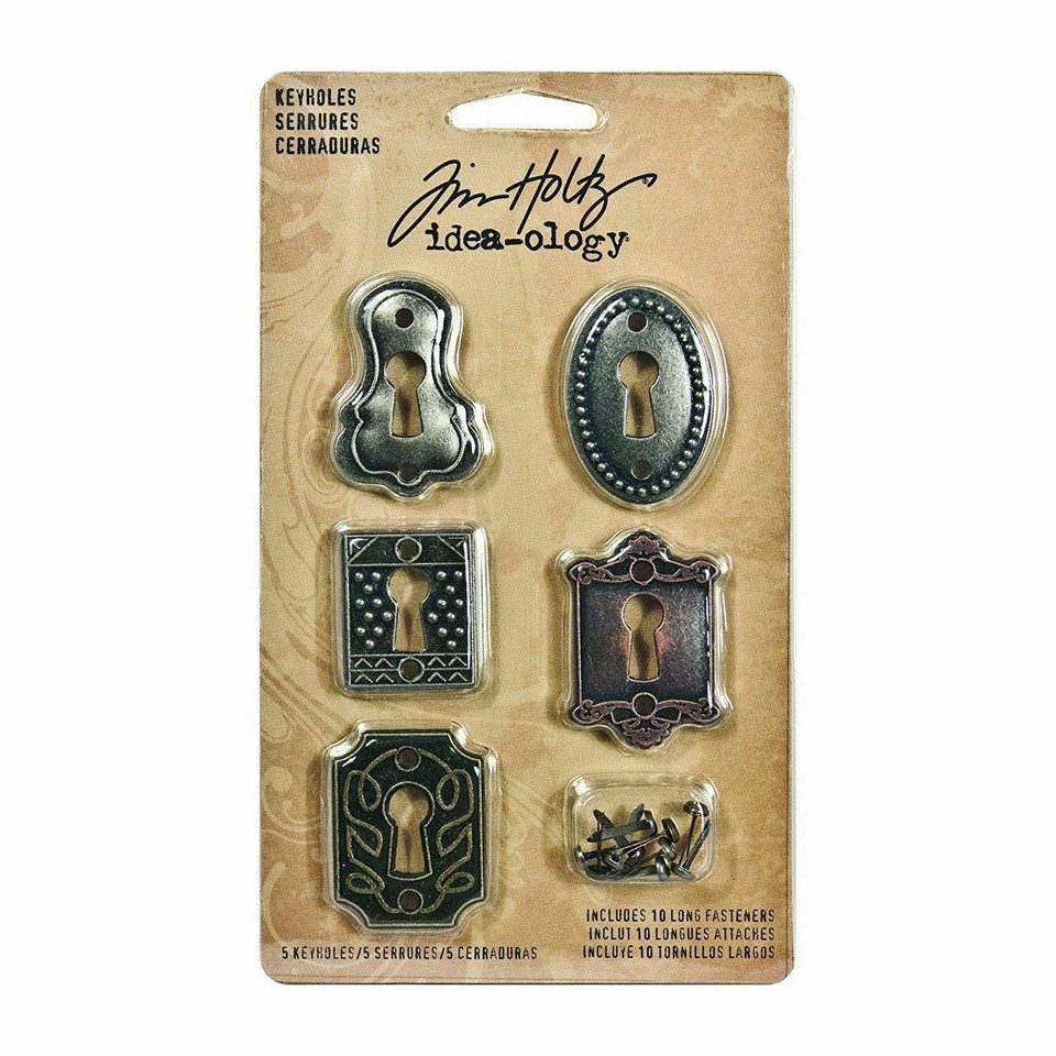 Tim Holtz Idea-ology Embellishments Metal Mixed Media PICK ONE OF 51 ...