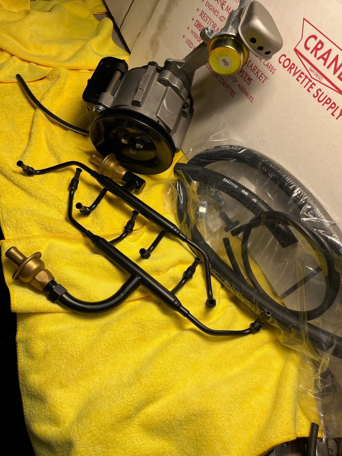 1970-1971 Chevrolet Chevelle LS6 Smog Pump System Tubes 454 Valve Big Block