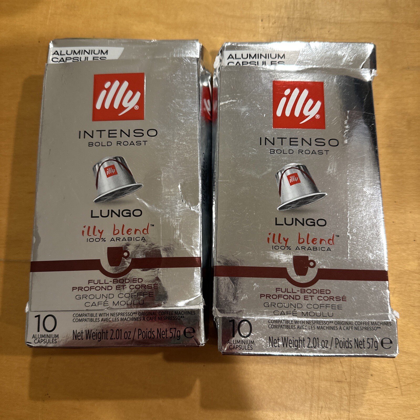Illy Intense & Robust Intenso Dark Roast Coffee K-cups Made With 100 ...