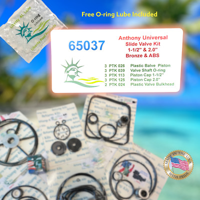 Universal Slide Valve Kit By Liberty Pool Products 65037 Replaces For ...