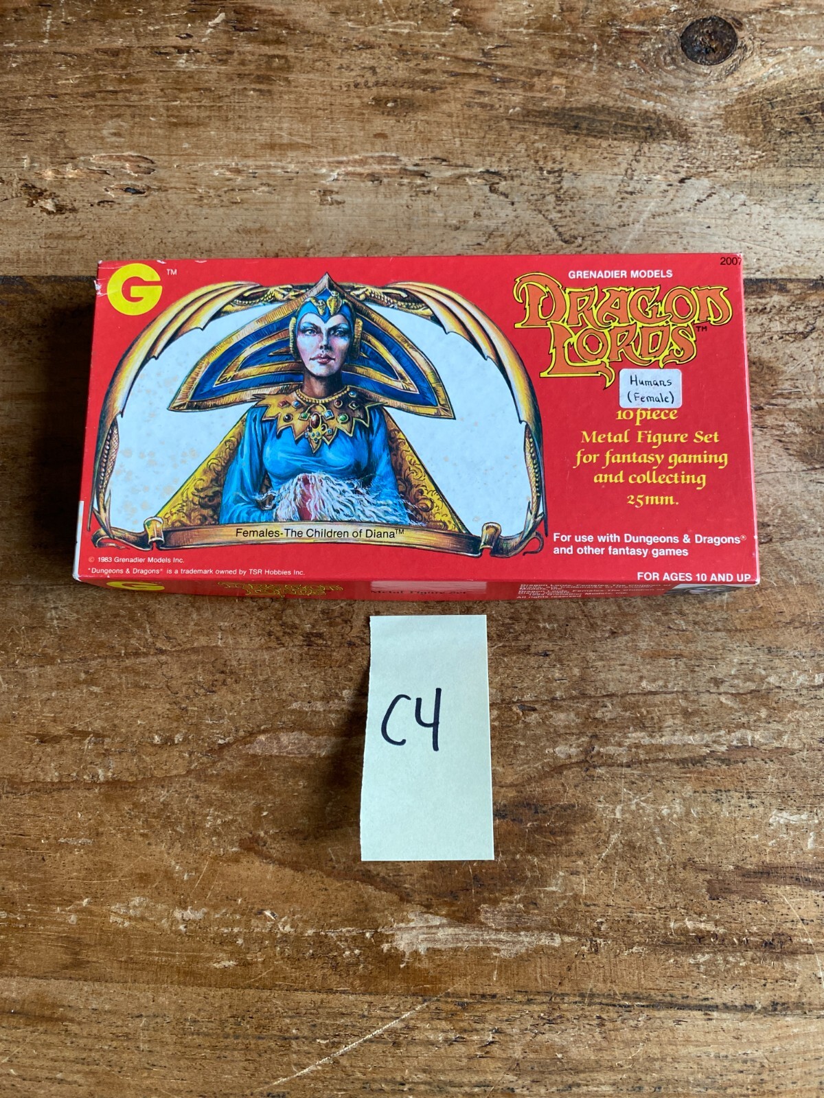 D&D Dragon Lords Box Set - Females - The Children of Diana *Missing ...