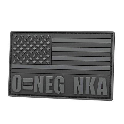LEGEEON Blackout America Flag ONEG O- O NEG NKA No Known Drug Allergies ...