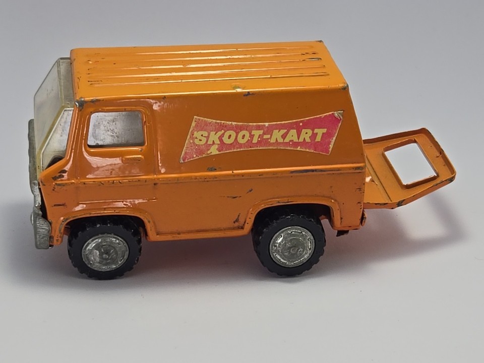 MARX "SKOOT-KART" Vintage Metal Toy Van Made In Japan 3.5 Inch Used ...