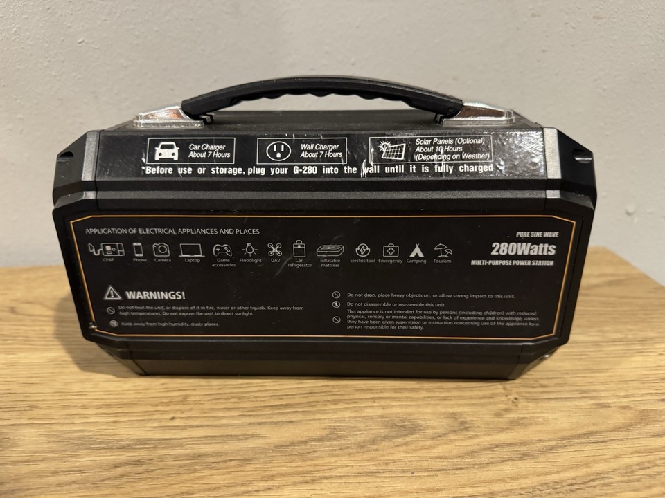 2 PROGENY 280W Portable Power Stations. One New In Box And One Used | eBay