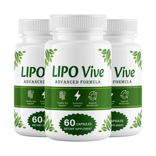 (3 Pack) LipoVive Capsules Weight Loss Pills Help Burn Excess Belly Fat ...