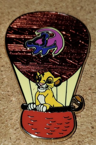 Disney Pin Simba Hot Air Balloon Adventure is Out There Authentic Free ...