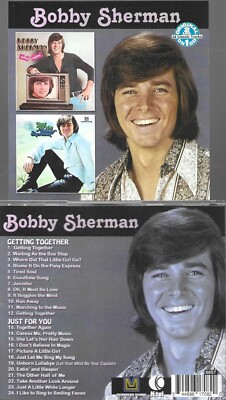 BOBBY SHERMAN-GETTING TOGETHER/JUST FOR YOU-2 LPS ON 1 CD NEW | eBay