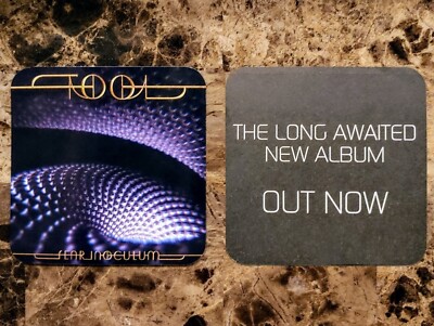 TOOL Fear Inoculum Ltd Ed New RARE Sticker +BONUS Metal Prog Hard Rock ...