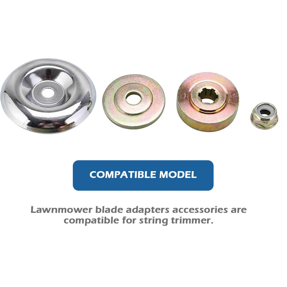 5pcs Replacement Parts Blade Adapter Kit Lawn Mower Brush Cutter ...