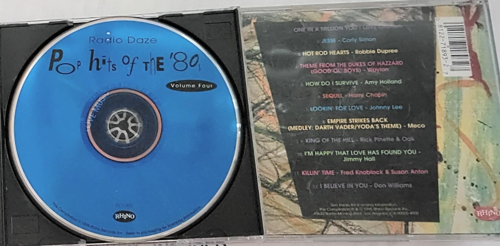Radio Daze Pop Hits Of The '80s Vol 4 oop rhino | eBay