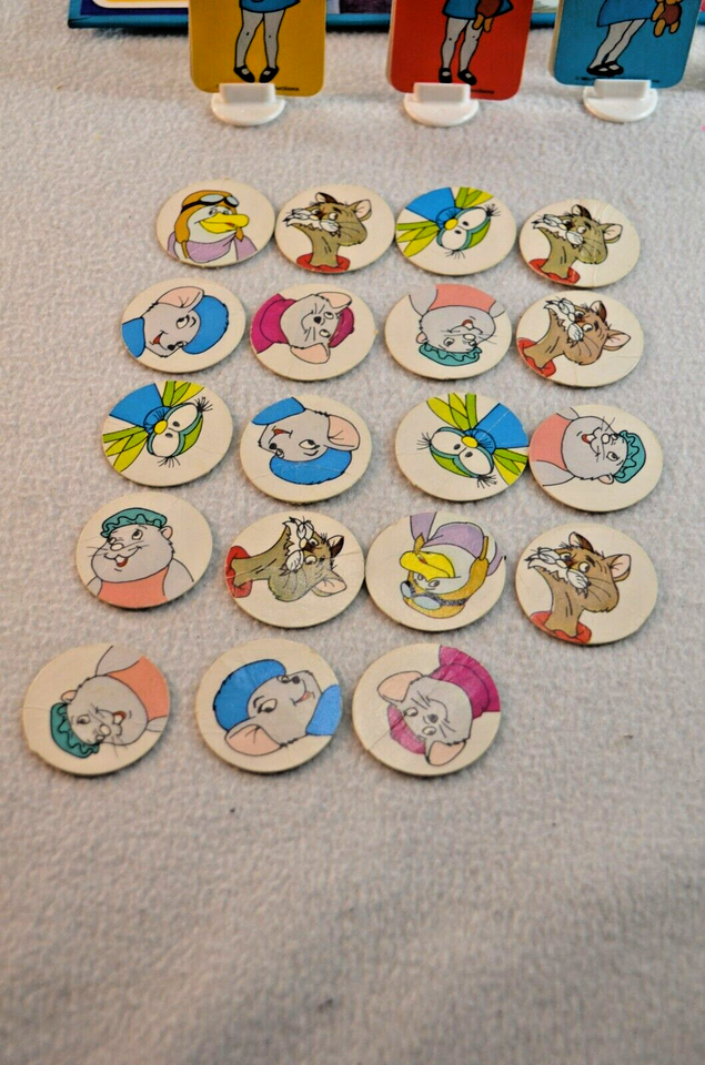 Walt Disney's The Rescuers Board Game Parker Brothers 1977 Animated NOT ...