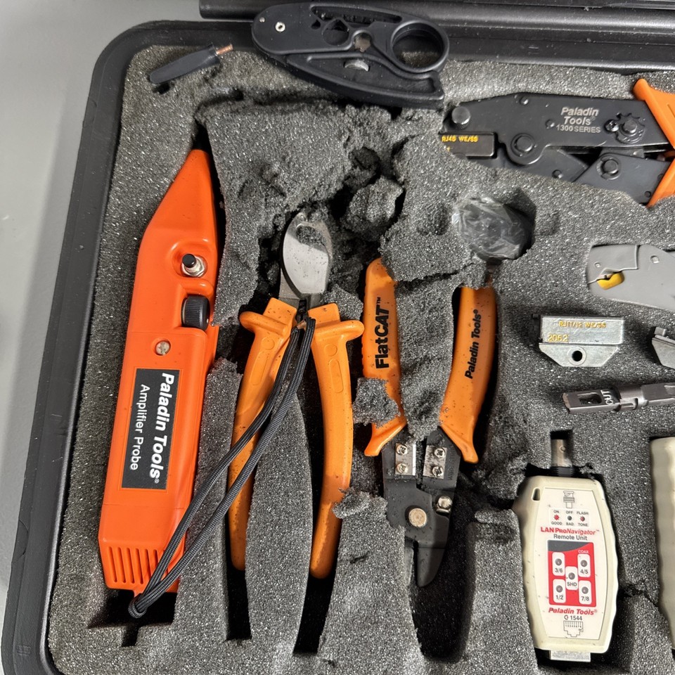 PALADIN TOOLS LAN AND TELECOM CABLE TESTING KIT #901039 | eBay
