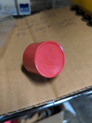 Porsche 911 914 930 Fuel Multi Purpose Relay Red 91161510801 911 615 ...