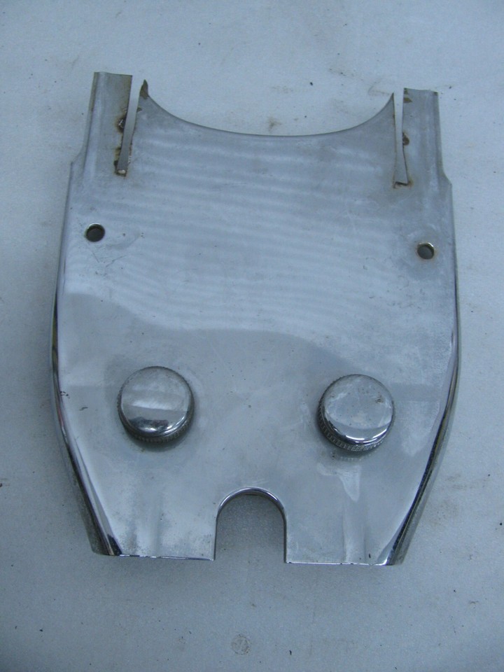 Accessory battery oil tank frame cover Harley Davidson Panhead ...