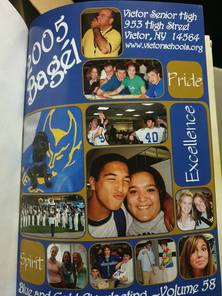 2005 Victor Senior High School Yearbook - Victor,NY | eBay