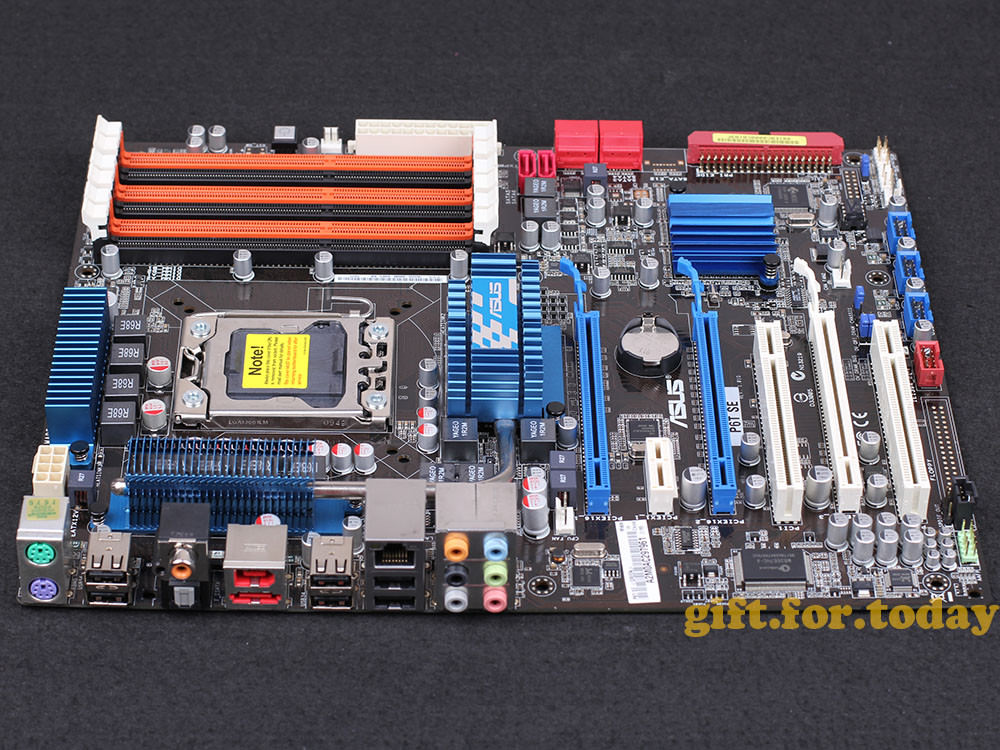 Original ASUS P6T SE Intel X58 Motherboard LGA 1366/socket DDR3 ...